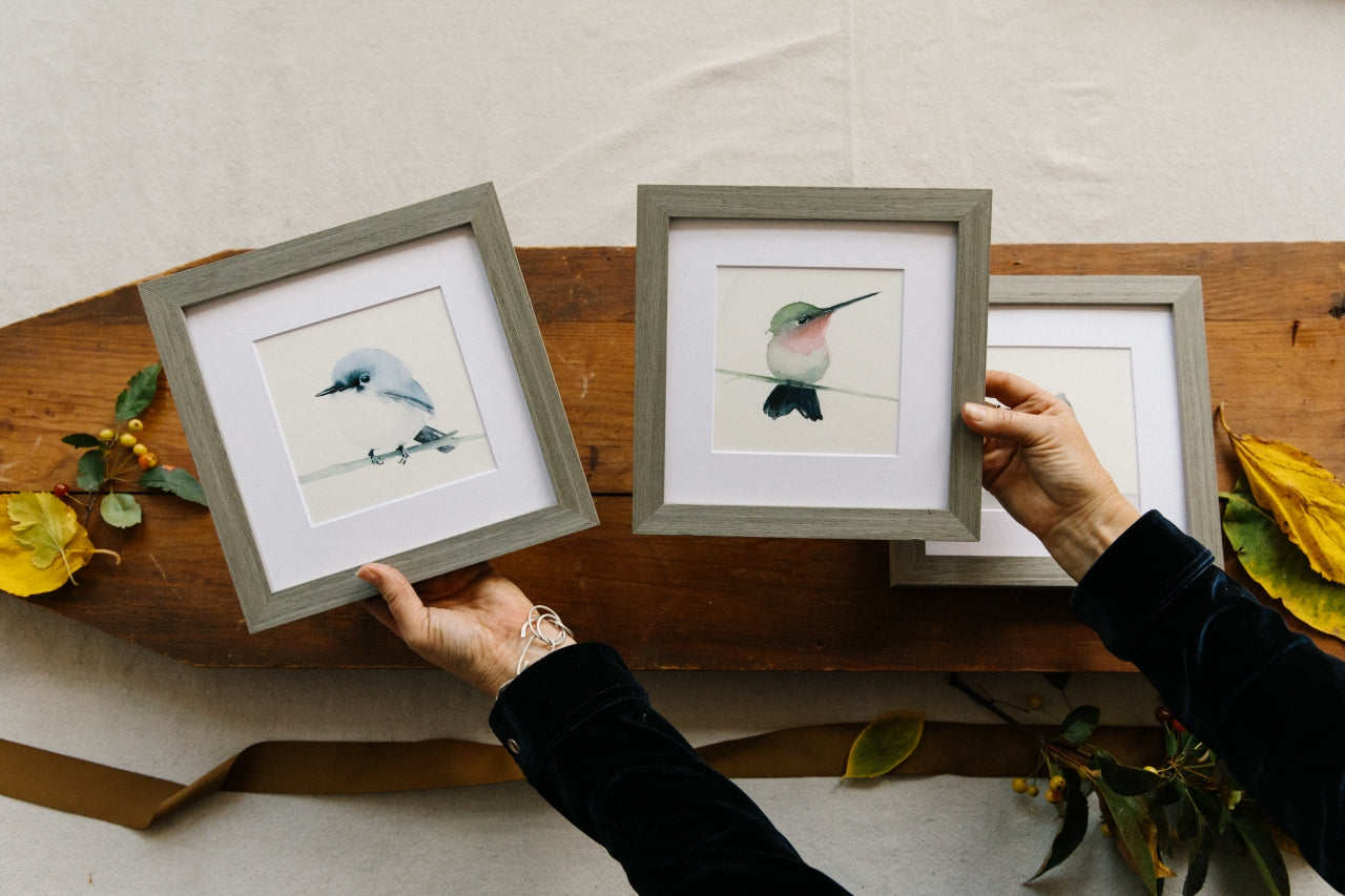 Baby English Robin Joy Watercolor Painting | Holly Wach – Holly Wach Art
